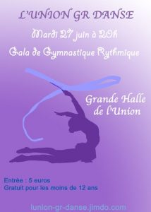 Gala de gymnastique rythmique - Ville de L'Union